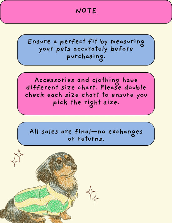 Sunbean Matching Outfits for Dogs & Dog Parents | For Dachshunds
